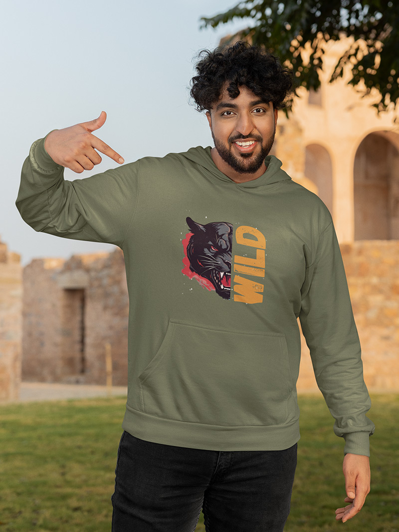 Wild Panther Hoodie – Spindle Horn